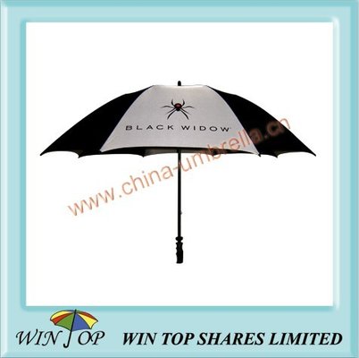 China Arc 62" Fiberglass Golf Umbrella for Black Widow supplier