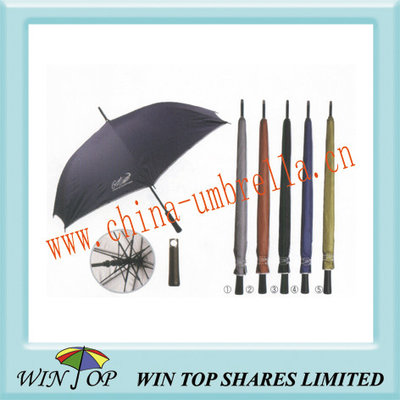 China 29" Black Ad Rain Shade Golf Umbrella supplier
