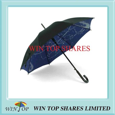 China Double Layers Plain and Printed Pongee Umbrella supplier