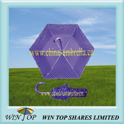 China 50cm X 6k 3 Fold Printed Gift Umbrella supplier