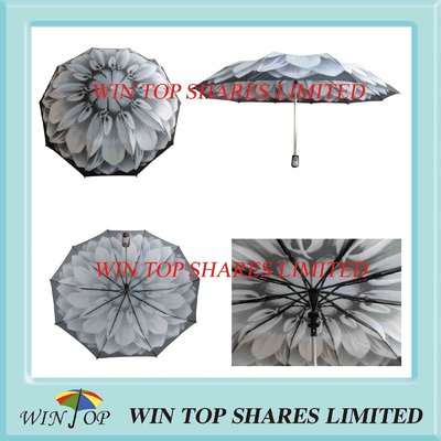 China 10k Fashion 3 Folds Auto Umbrella Factory supplier