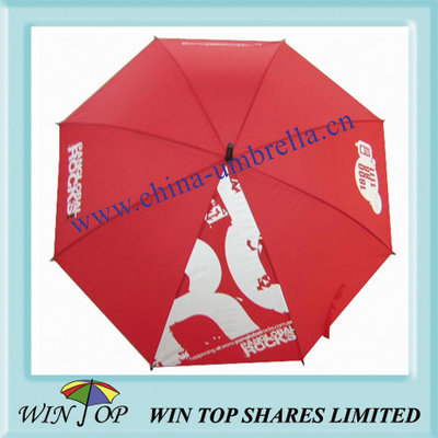 China 23" Auto Straight Metal Umbrella with Logo(WT5024) supplier