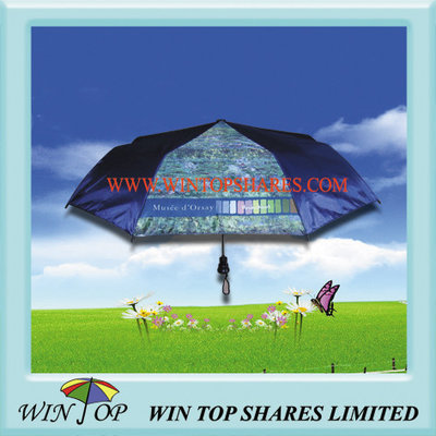 China Claude Monet Lotus Art Umbrella(WT5070) supplier