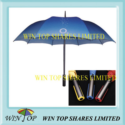China Auto Straight Aluminum Advertising Sunshade Gift Umbrella(WT6066) supplier