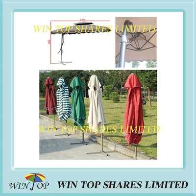 China 2.2m Square Outdoor Patio Garden Sun Umbrella supplier
