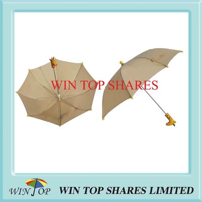 China Deer Pattern Style Handle Children Umbrella supplier