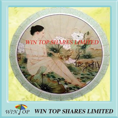 China China nude lady oil paper art parasol supplier