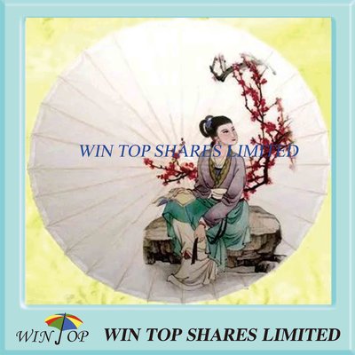China Antique maid of honor mode oil paper umbrella supplier