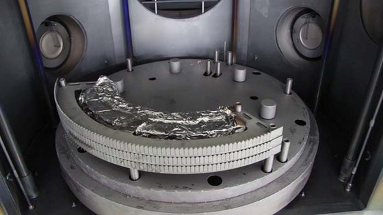 TiN / Titanium Nitride PVD Ion Plating Machine , Gold Cathodic Arc Vacuum Plating Machine