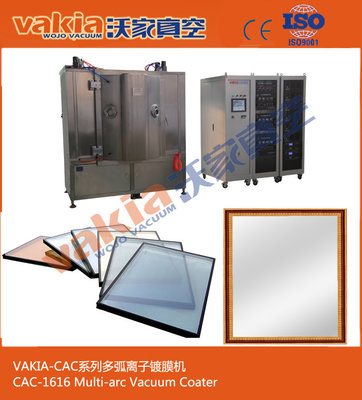 Mirror Vacuum Plating Machine / Metal Thin Film Vacuum Coating Systems
