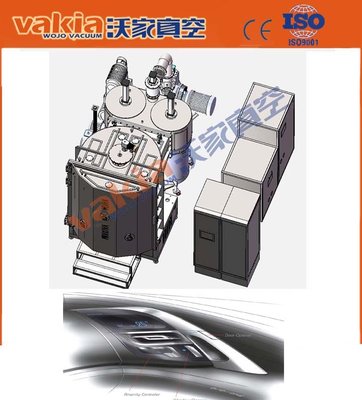 Plasma PVD Sputter Coater Hard Chrome Plating Machine For Car Window Opener