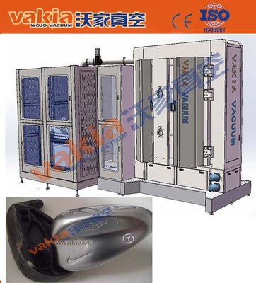 PVD Vacuum Cathodic Arc Coating Equipment , Black Club PVD Plating Machine