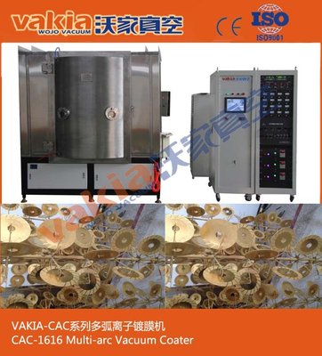 Sawtooth PVD Ion Plating Machine , Hard Chrome / Titanium Coating Service