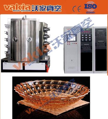 Black Color Glass Cups Cathodic Arc PVD Coating Machine Titanium Sputtering Plating Equipment