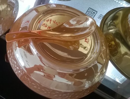 Ceramic Tableware Cathodic Arc Coating Machine , Glassware Gold Plating Plant