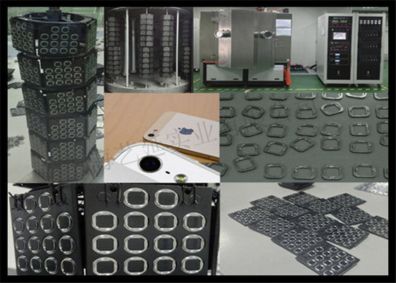 TiN / TiAlN Rose Gold Plating Machine Bronze Color Titanium Nitride Coating Equipment