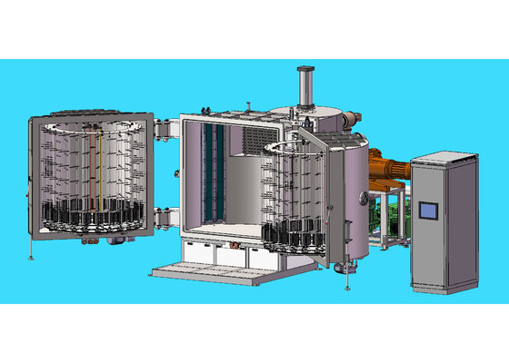 Crystal / Rhinestone Vacuum Metalizing Machine High Depositing Speed ECO Friendly