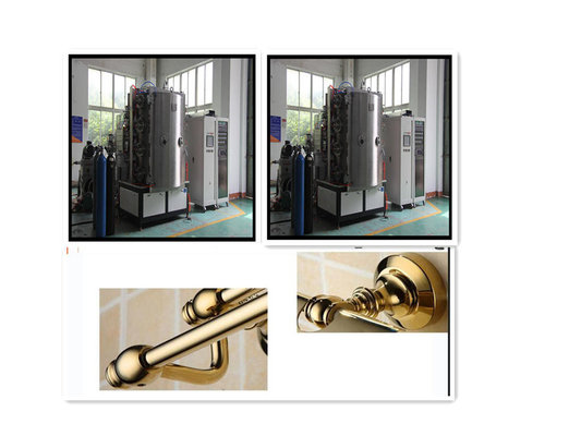 PVD Vacuum Coating Equipment Ag Metallization / Silver Ion Plating For Resin Plaster