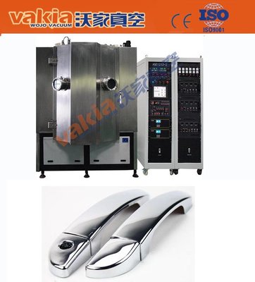 Auto Interior Door Handle Chrome Plating Machine Physical Vapor Deposition Coating Technology
