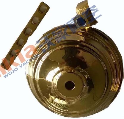 Decorative PVD Plating Machine Multi Layered Coating For Commercial Metal Lighting