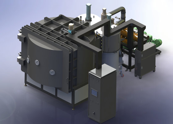 Car Bumper Chrome Plating Machine Plastic Thermal Evaporation Coater