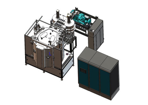 Watches Cases DLC Sputtering Coating Equipment 155 KW Cold Water Cooling