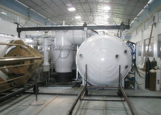 Cathodic Arc Vacuum Coating Machine on Stainless Steel Sheets / Pipes