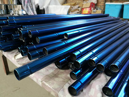 TiN Vacuum Coating Equipment Heat Resistant , PVD Gold Plating Machine on Pen