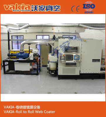 Flexible Circuits RFID Film Vacuum Web Coater Intuitive PLC And IPC Control