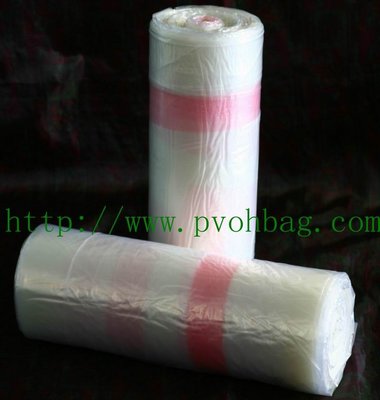 PVA fully water soluble laundry bag for hospital infection control