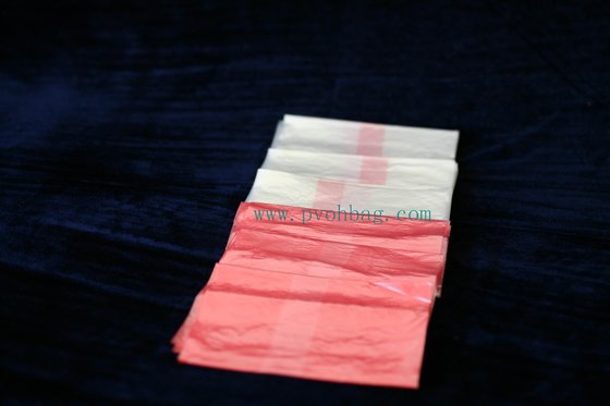 fully water soluble laundry bag for infection control in hospital and hotel PVA bag pvoh bag