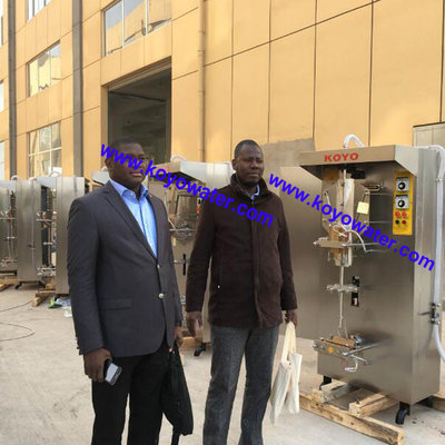 Koyo Brand high efficient sachet water packing machine/water bagging machine/pouch liquid filling machine