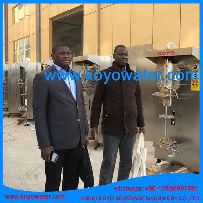 Koyo Brand high efficient sachet water packing machine/water bagging machine/pouch liquid filling machine