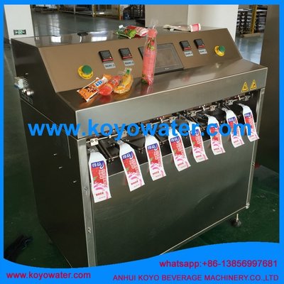 energy drinks shape sachet packing machine for perfume/KOYO bottle shape pouch packing mac
