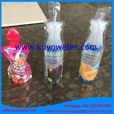 high quality PE or Nylon or BOPP laminated LDPE Bags of juice filling and sealing machine