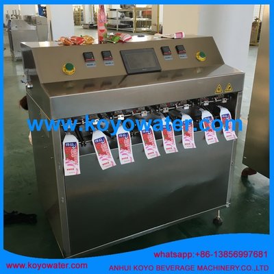 high quality PE or Nylon or BOPP laminated LDPE Bags of juice filling and sealing machine
