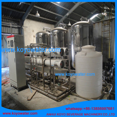 prices of water purifying machines/anhui KOYO Mineral Water Purification Plant/RO deionized water treatment system