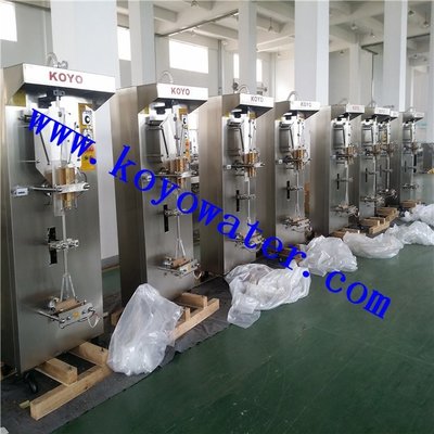 KOYO sachet water produce line with pump/water tank/filtration/treatment reverse osmosis RO system/UV Sterilizer/Ozone G