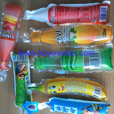 carbonated soft drink making machine/plastic bottle shape pouch soft drink packaging machine/mini bag drink filling mach