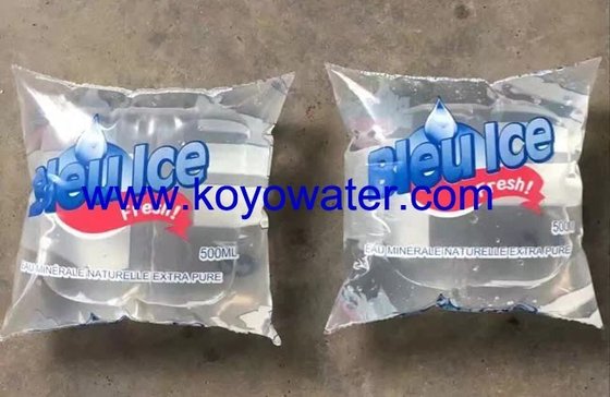 KOYO sachet water produce line with pump/water tank/filtration/treatment reverse osmosis RO system/UV Sterilizer/Ozone G