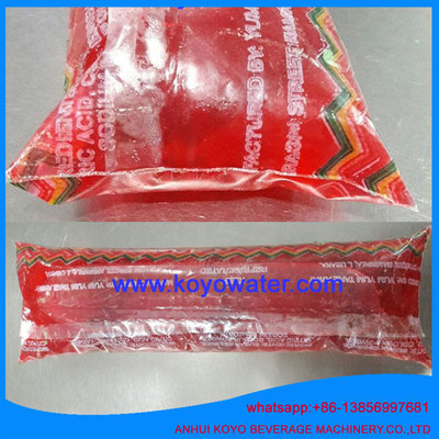 175ml back seal ice pop bag sachet water juice filling and sealing machine