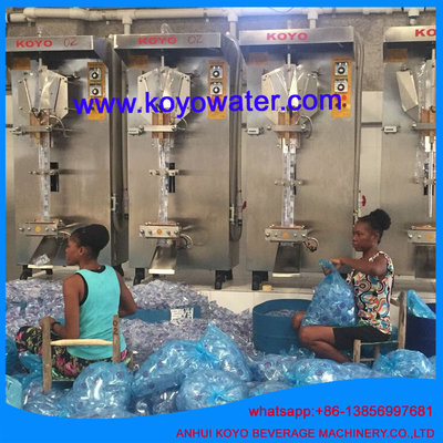 sachet water making and packing machine with free necessary spare parts