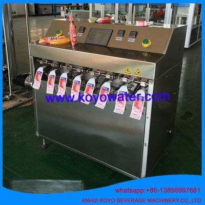 mini small bag juice tube filling machine/plastic packing strips making machine/ice bar filling and sealing machine