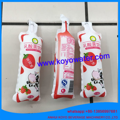 mini small bag juice tube filling machine/plastic packing strips making machine/ice bar filling and sealing machine