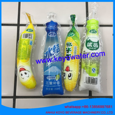 mini small bag juice tube filling machine/plastic packing strips making machine/ice bar filling and sealing machine