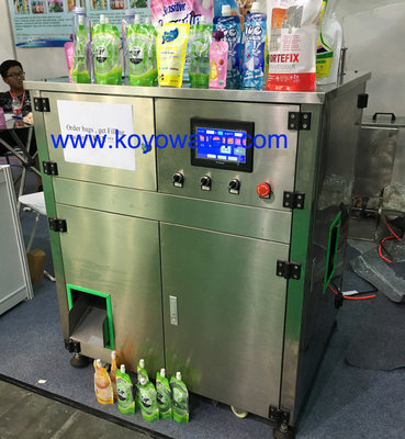 doypack bag with cap/doypack filling machine/standing pouch with straw/straw bag filling capping machine