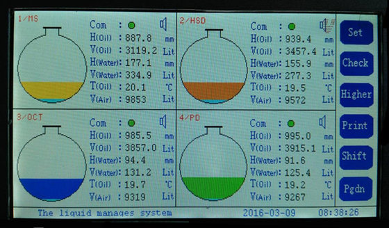 Automatic tank gauging system Fuel tank level gauge float for gas staitons fuel tank monitoring