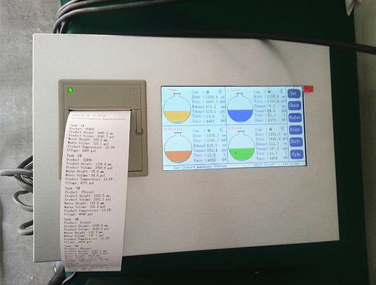 Fuel station underground diesel gasoline storage tanks level measuring Automatic tank gauge system