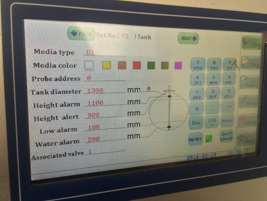 Automatic tank gauge atg/ fuel tank monitoring system for gas station