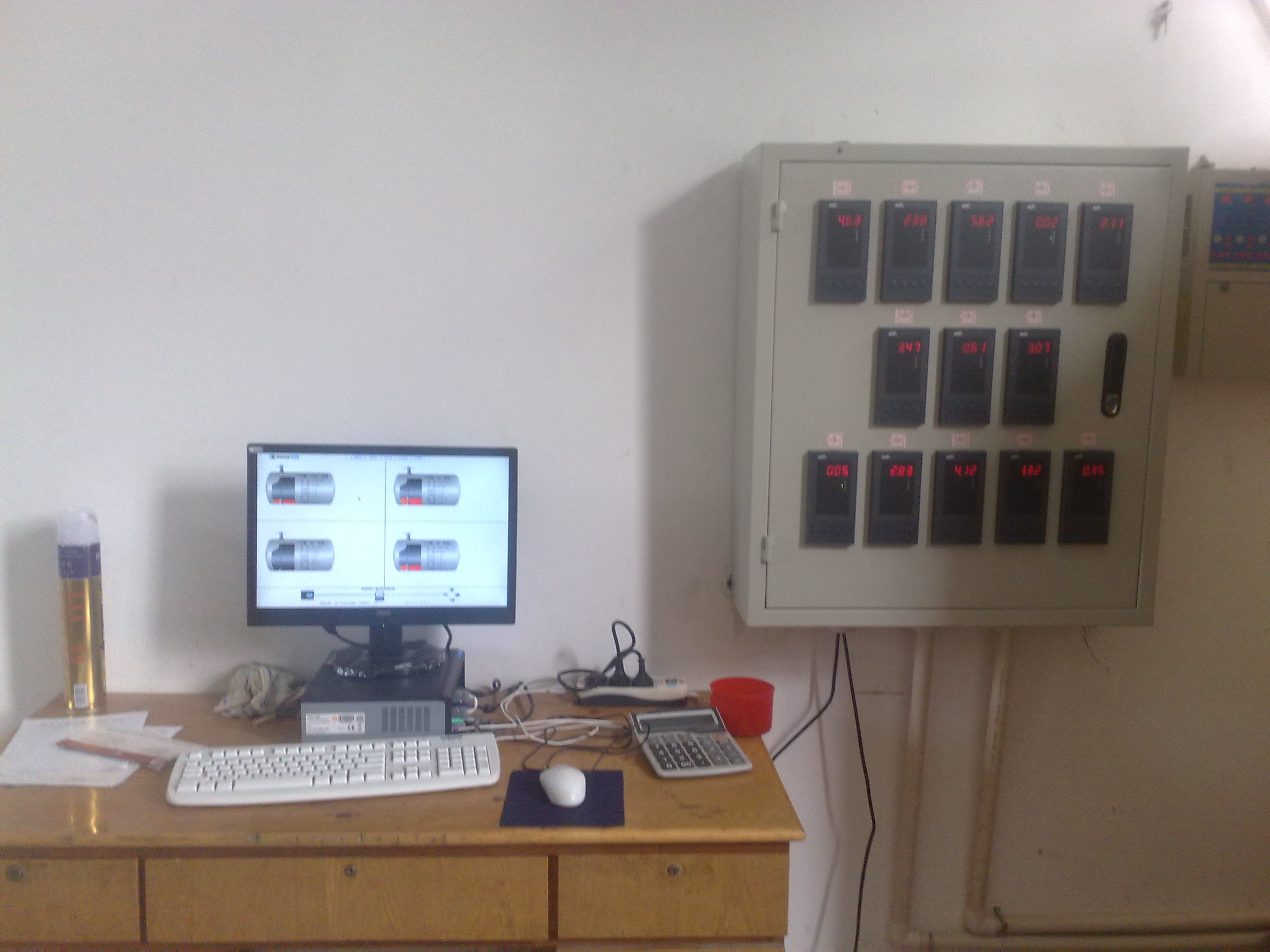 GUIHE Automatic Tank gauging system ATG fuel tank level indicator, magnetic float level gauge 